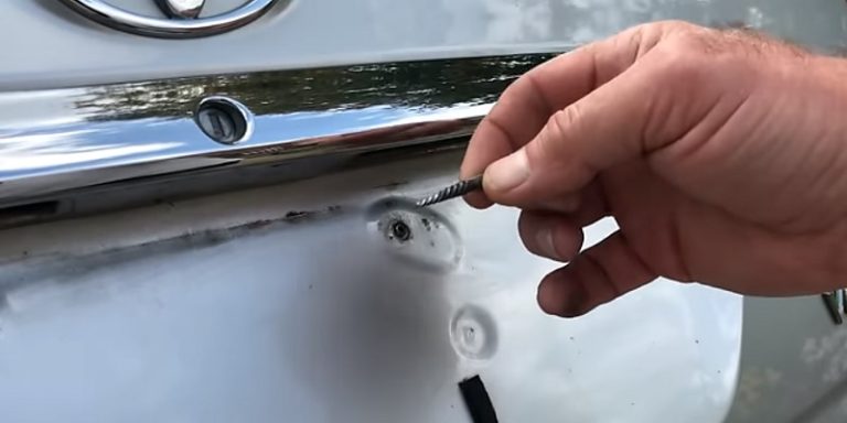 How to Remove Rusted Screws: Also No Head Screws and from License Plates